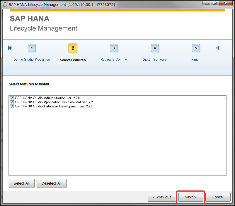 4. HANA Studio の準備 — OData for SAP HANA セットアップガイド 初版 2016-12-01 intra ...